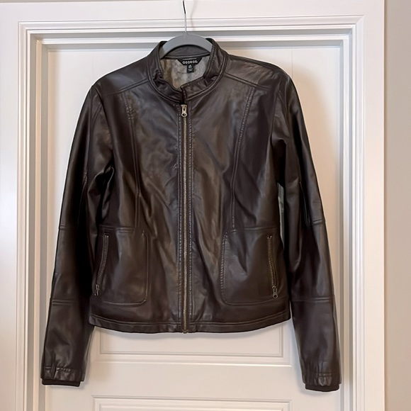 George | Jackets & Coats | Womens Leather Jacket | Poshmark